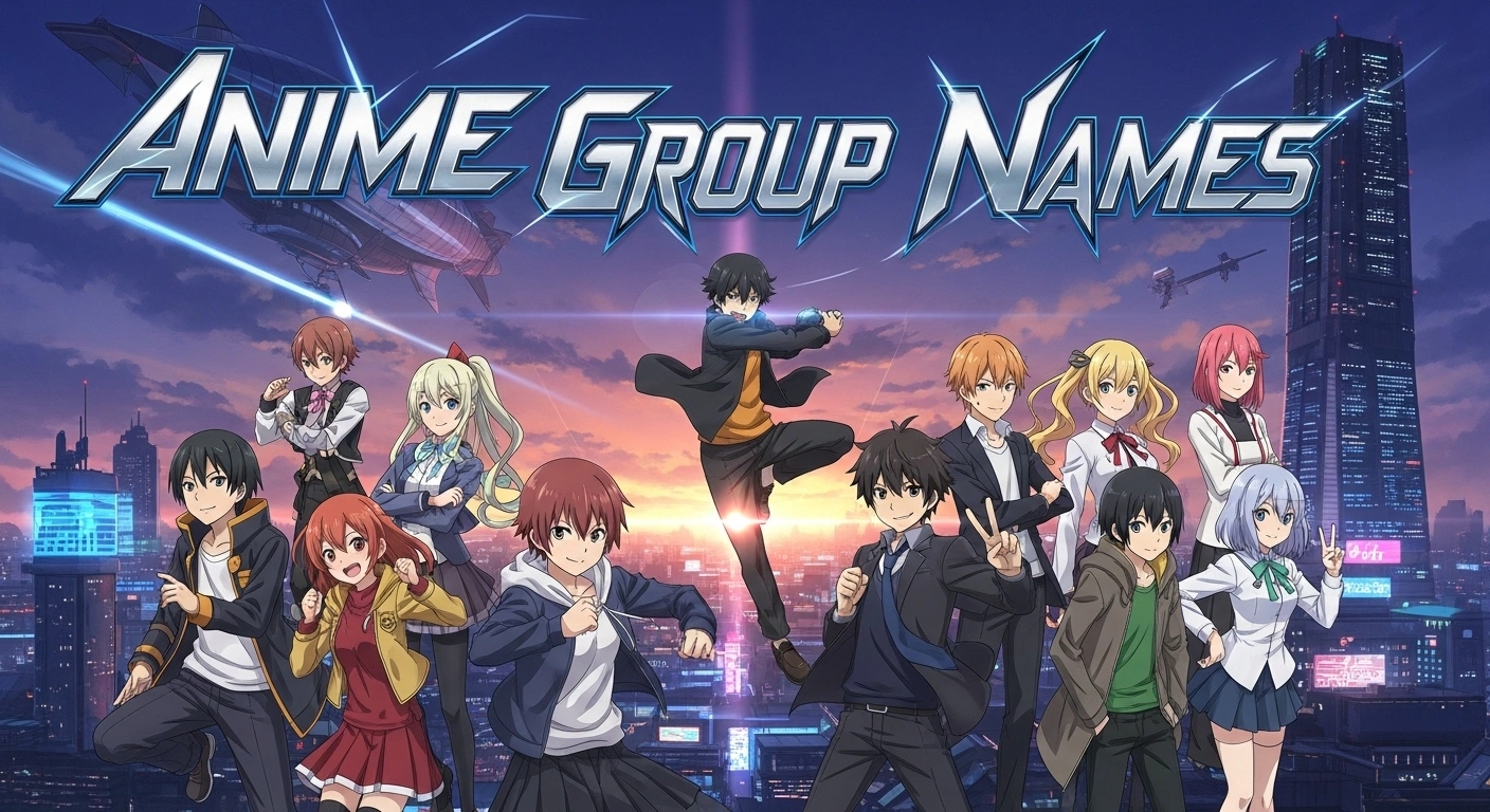 206+ Epic Anime Group Names That Instantly Stand Out in 2026 ⚡