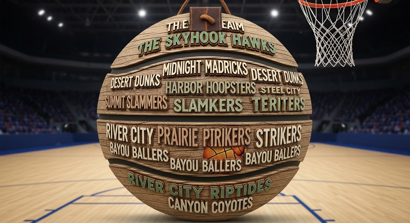 🏀285+ Ultimate Basketball Team Names That Instantly Stand Out 2026