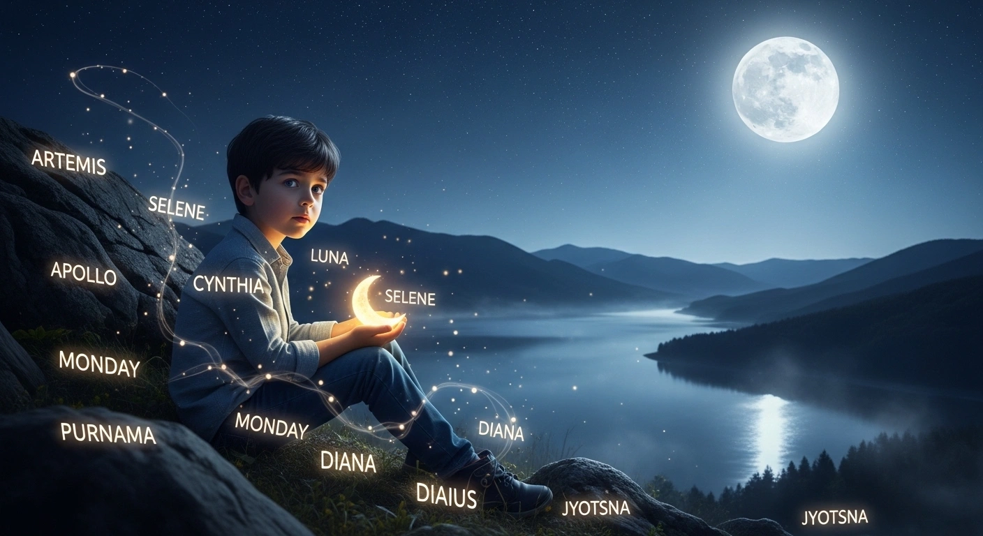 🌙 225+ Boy Names That Mean Moon for Celestial & Unique Baby Names 2026