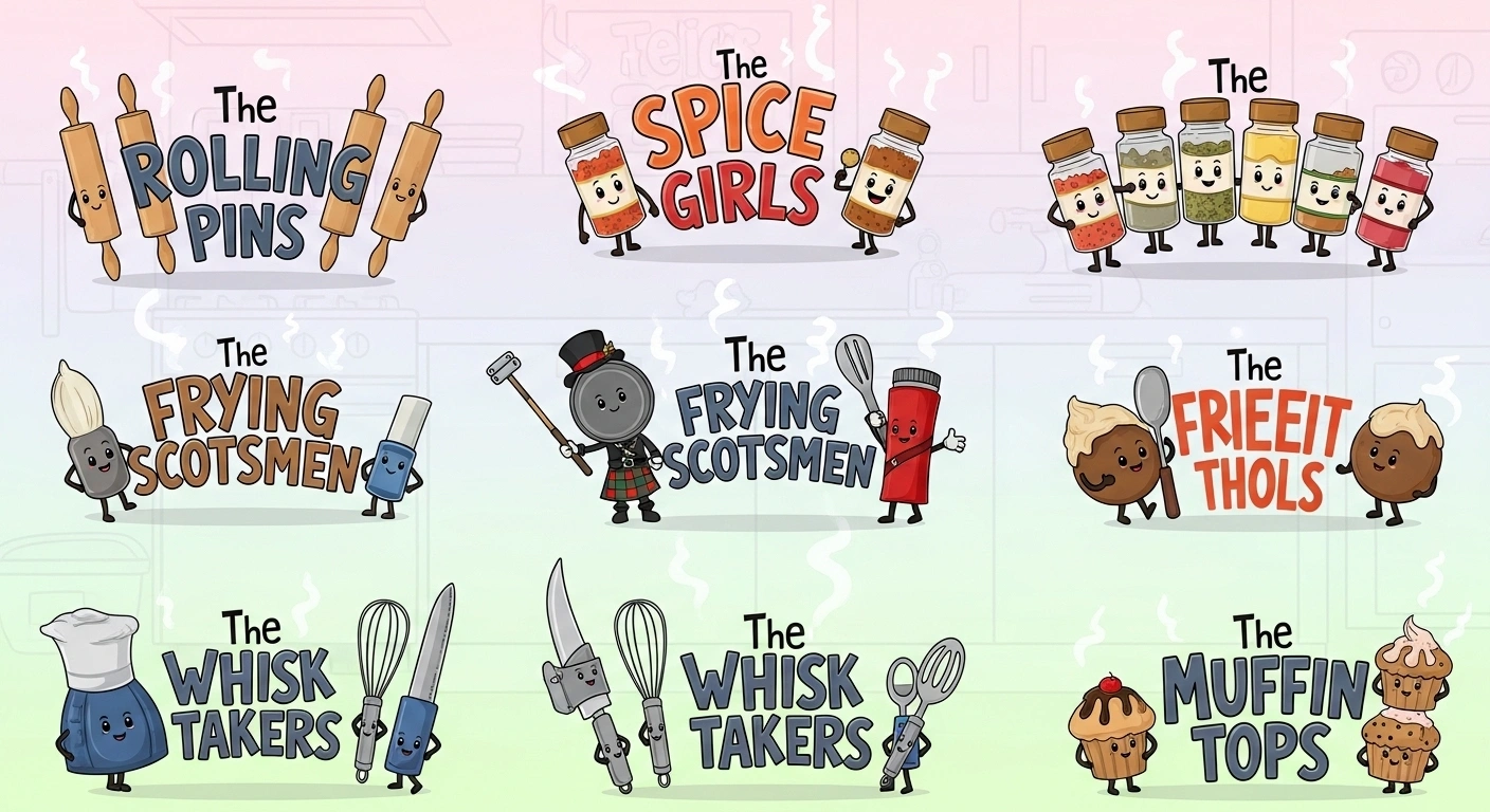 🍳259+ Irresistible Cooking Team Names That Spice Up Your Squad 2026