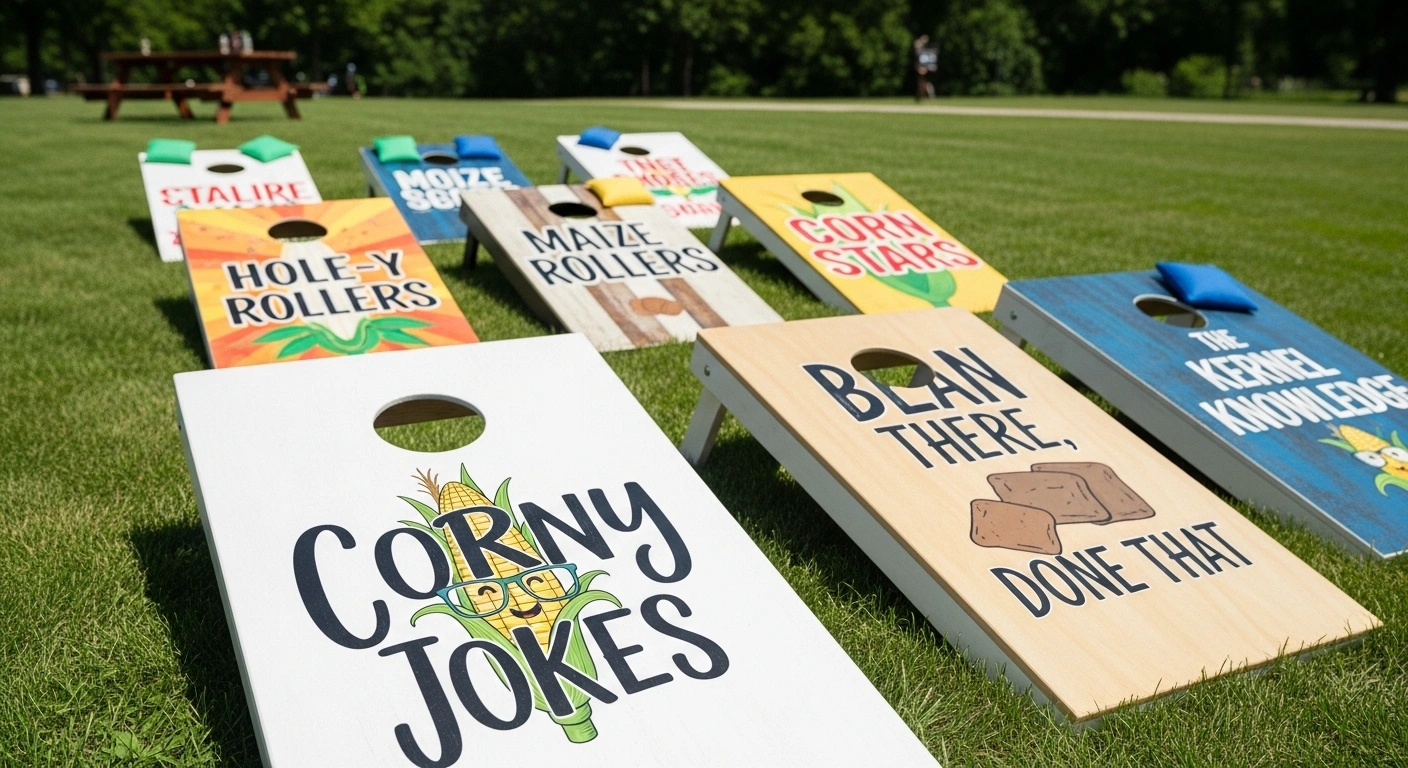 🎯229+ Best Cornhole Team Names That Totally Steal The Show 2026