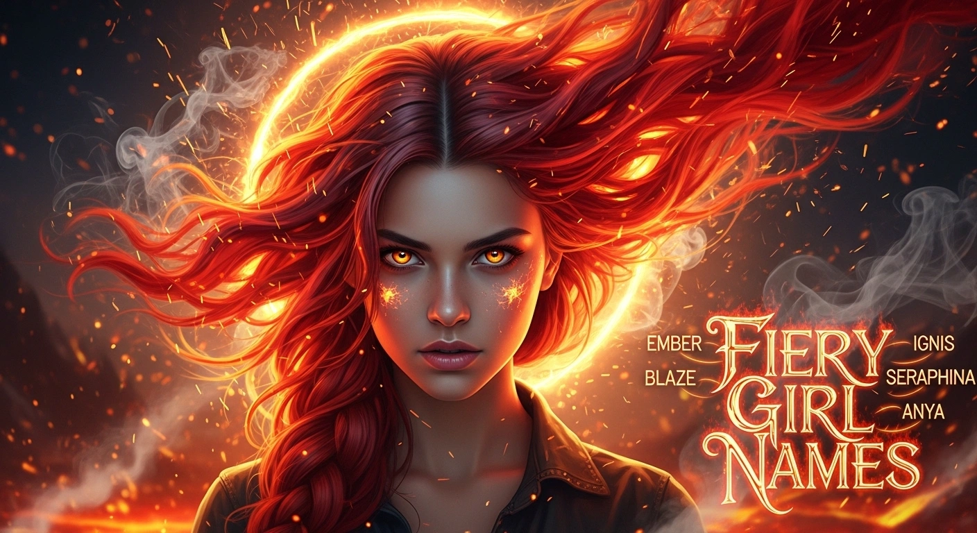 🔥 230+ Fierce Fiery Girl Names for Bold & Powerful Baby Girls 2026