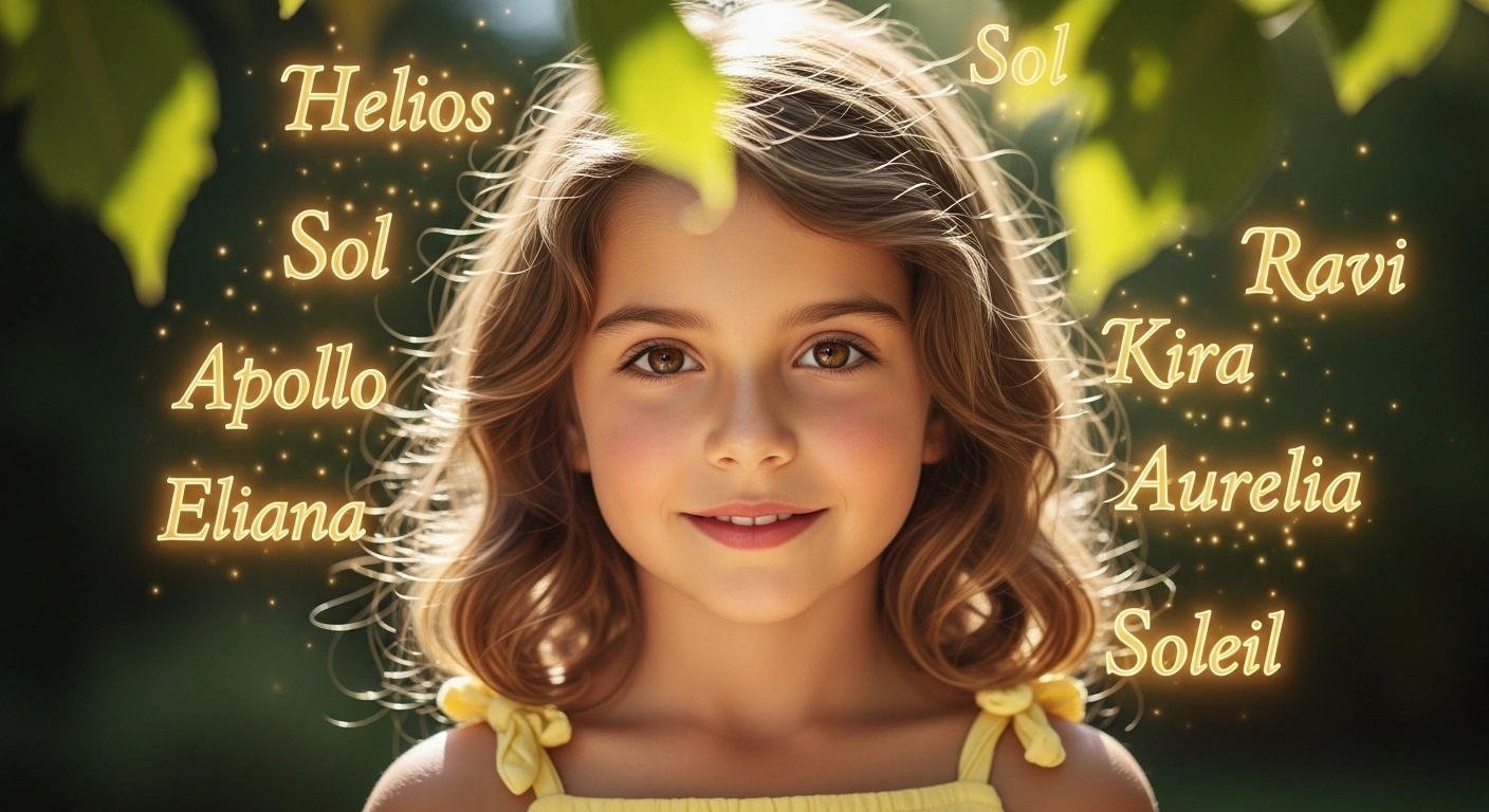 ☀️ 233+ Radiant Girl Names That Mean Sun Parents Are Obsessed With 2026
